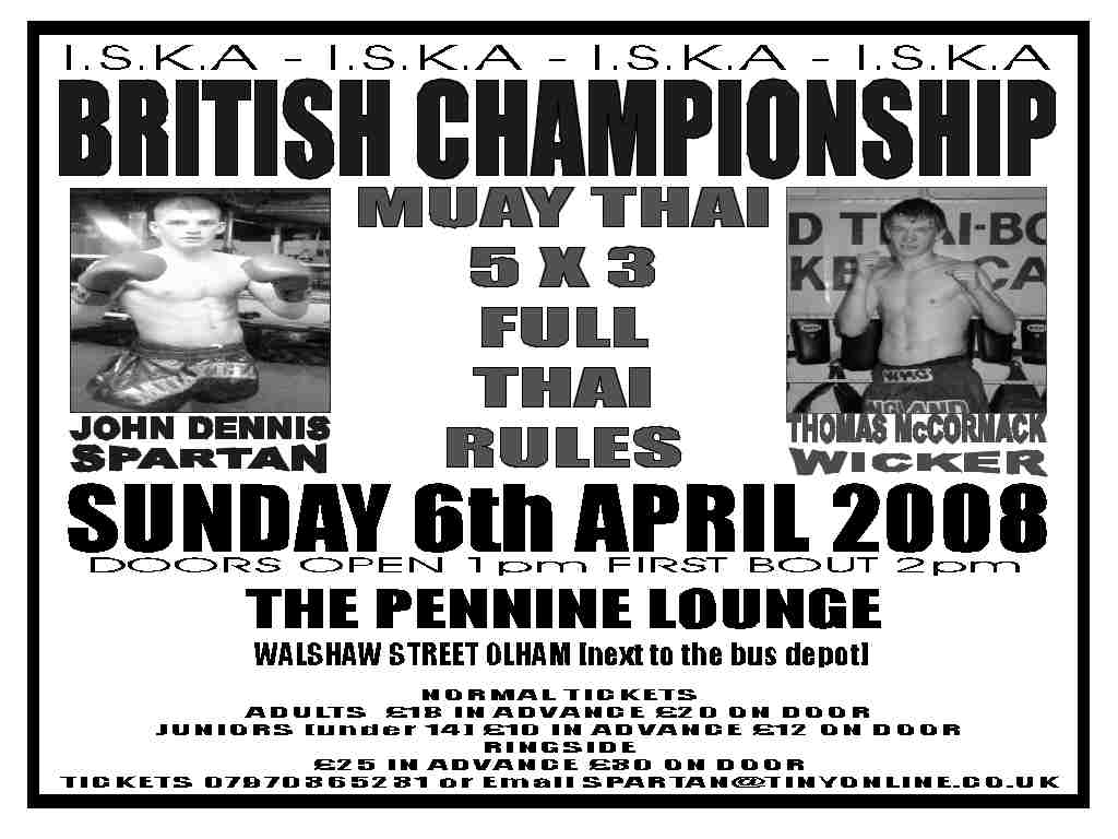 Ax Muay Thai / Kickboxing Forum - Spartan Fight Night